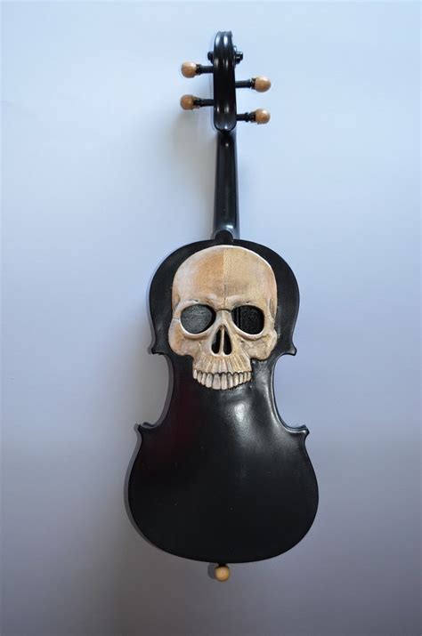 Skull Violin By Mark Noll 2020 Update Skullspiration
