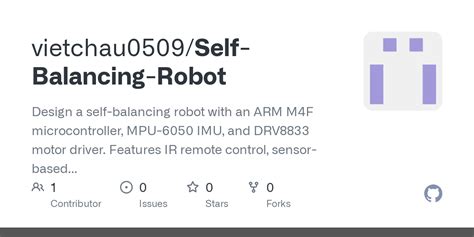 github vietchau0509 self balancing robot design a self balancing
