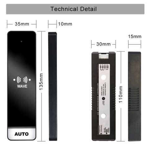 Automatic Door Wireless Touchless Switch Caesar Door