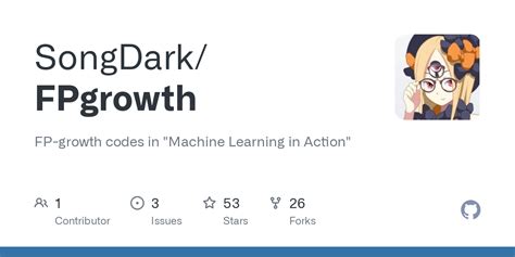 Github Songdarkfpgrowth Fp Growth Codes In Machine Learning In Action