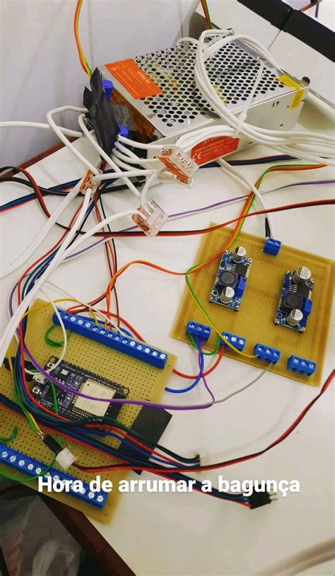 farukh khan on linkedin node mcu power supply connection almost done