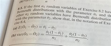 solved 8 5 ﻿if the first n1 ﻿random variables of exercise