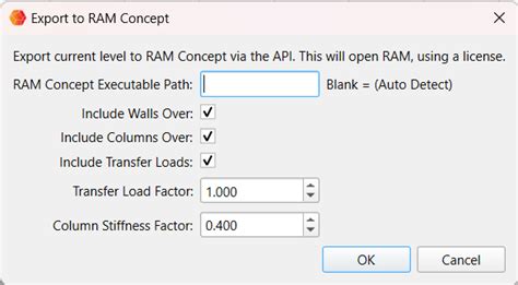 Ram Concept Model Creation Tribli User Manual