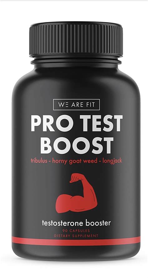We Are Fit Pro Test Boost Testosterone Booster