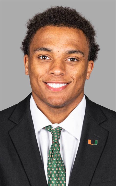 Jakobe Thomas University Of Miami Athletics