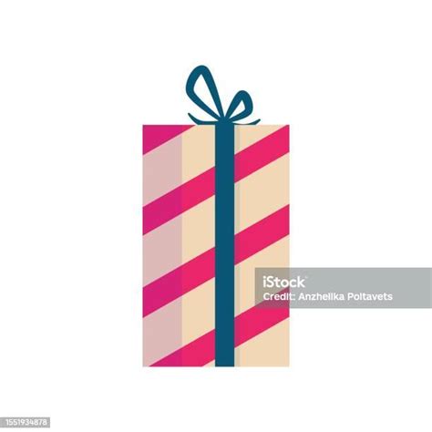 크리스마스 선물을 선물하세요 리본이 달린 다채로운 상자 휴일 크리스마스 Tbox 만화 벡터 Illustartion입니다