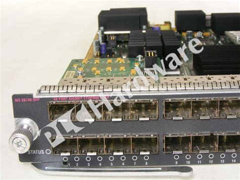 PLC Hardware: Cisco WS-X6748-SFP Catalyst 6500 48-Port Gigabit Ethernet ...
