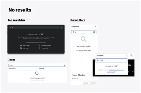 document emptysearchresult · issue 6144 · shopify polaris · github