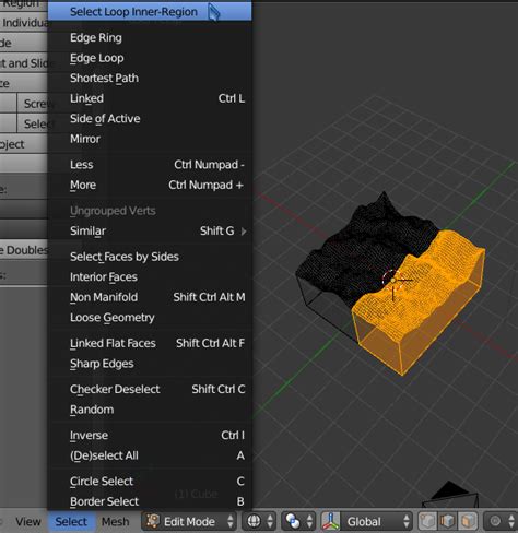Modeling Cant Use Boolean Intersect On Two Meshes Blender Stack