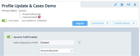 advanced prefill for salesforce