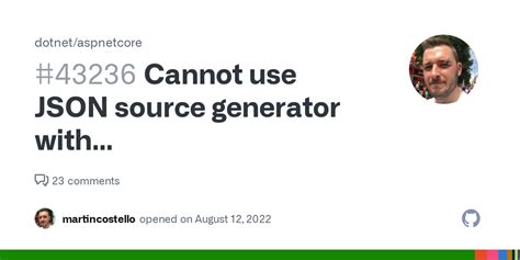 Cannot Use Json Source Generator With Httpvalidation Problemdetails Issue Dotnet