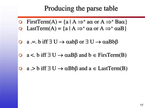 ppt bottom up parsing powerpoint presentation free download id 3864878
