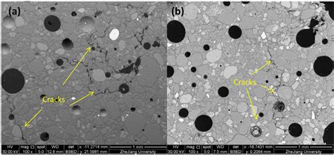 Typical Sem Bse Pictures Of A Mkg 4 And B Mkg 5 Specimens After F T