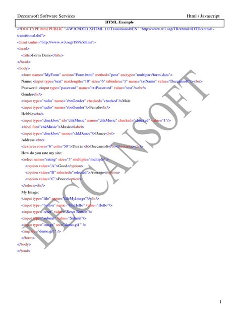02 Html And Javascript Intro Pdf Document Object Model Java Script