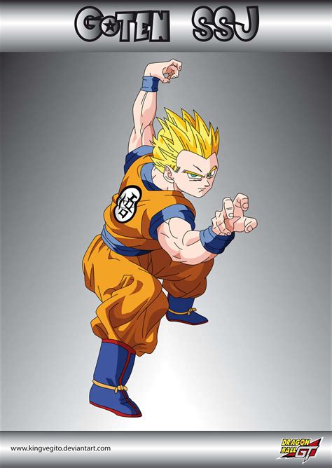Goten Ssj Gt Finished By Kingvegito On Deviantart