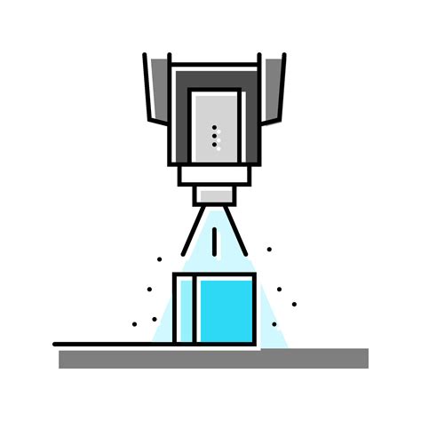 Spray Coating Application Materials Engineering Color Icon Vector