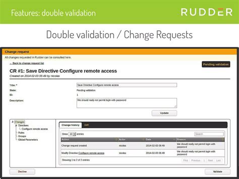 Rudder Continuous Configuration Configuration Management