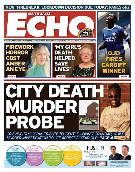 South Wales Echo October Magazine Get Your Digital Subscription