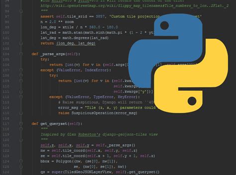 python for quick and easy gis data manipulation