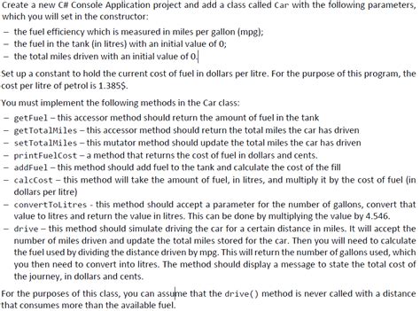 Solved Create A New C Console Application Project And Add A