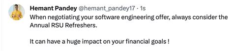 Hemant Pandey On Linkedin Softwareengineering Compensation Faang