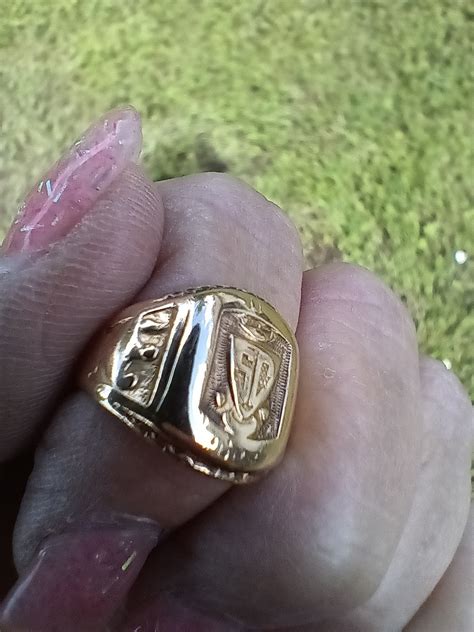 1925 Sc 10k Gold Class Ring Etsy