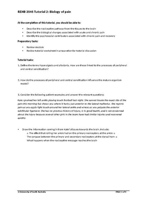 Week 11 Week 11 Tutorial Workbook At The Completion Of This