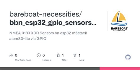 Github Bareboat Necessities Bbn Esp32 Gpio Sensors Hub Nmea 0183 Xdr Sensors On Esp32 M5stack