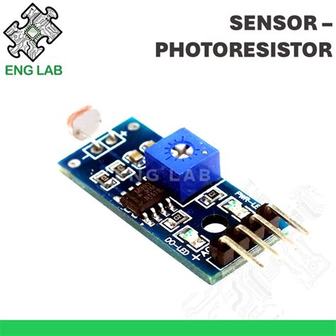 ENGLAB4Pins Ambient Optical Light Sensor Module Photoresistor Light Measurement And Detection