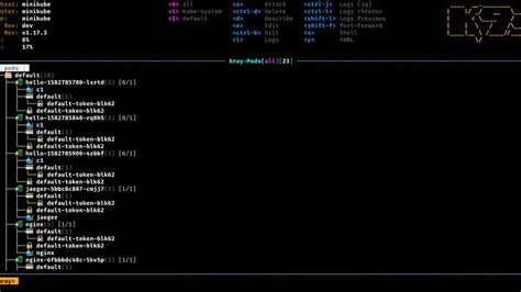 k9s terminal based ui to interact with your kubernetes clusters