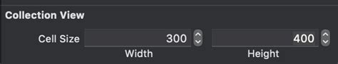 Swift How To Set Each Collectionview Cell Size In One Collectionview Using Storyboard And