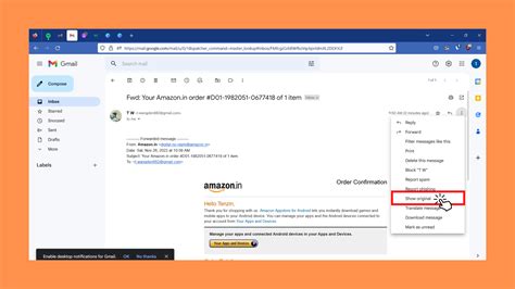 How To Check Email Header See Original And Copy It TibCERT Knowledge Base