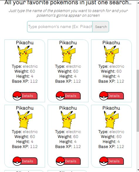GitHub Soynain Pokedex In Vue Project My Own Pokedex Version Built In Vue Js To Sharp My
