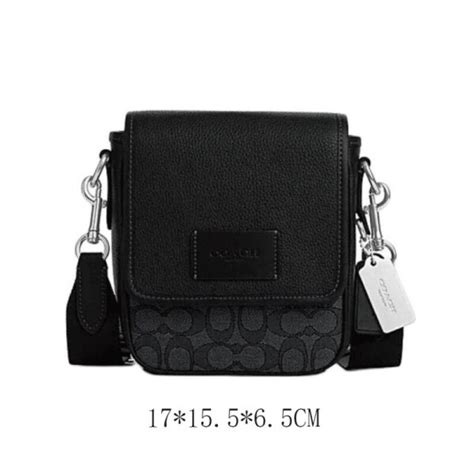 Coach 코치 남성 가죽 크로스백 가방 Co915 소바쥬