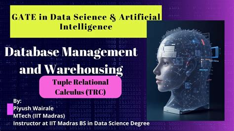 Tuple Relational Calculus Dbms Gate Da Youtube