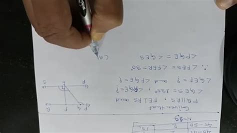 In the given figure P Q \| R S F E \perp R S and \angle O E S=135^{\circ}..
