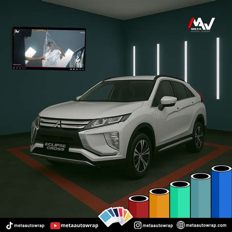 Skotlet Mobil Mitsubishi Eclipse Cross 15 Turbo Maxdecal Meta Autowrap