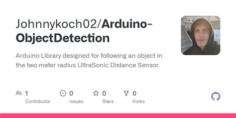 Github Johnnykoch02arduino Objectdetection Arduino Library Designed