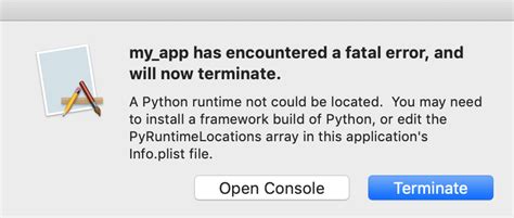 Python 3x Fail To Build A Standalone Executable File On Macos