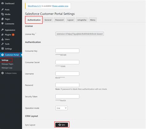 How To Sync Any Configuration Of Salesforce With Wordpress Crmjetty Documents