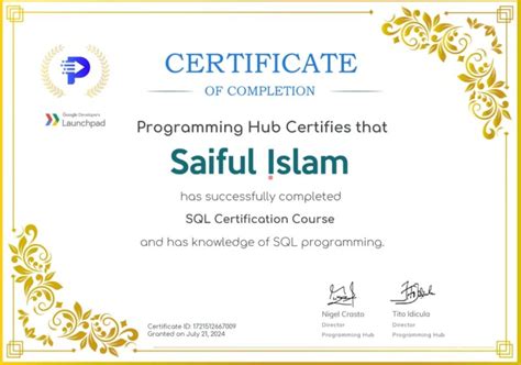 saiful islam on linkedin sql databasemanagement continuouslearning
