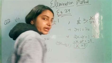 question 2 i of exercise 3 4 chapter 3 class 10th math math