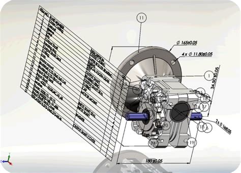 How To Present The Mbd Data Of A Gear Box Assembly Engineers Rule