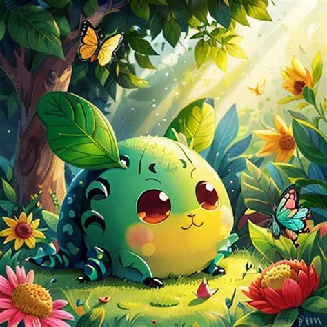 The Colorful Caterpillar