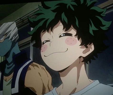 Chipmunks Smile Midoriya Izuku Izuku Laughing Deku Laughing 