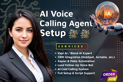 Setup Vapi Ai Calling Agent Bland Ai Outbound Call Ai Voice Call Integration By Crmguru2 Fiverr