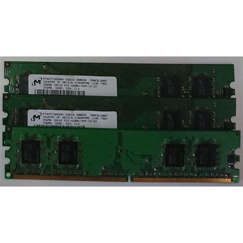 Ddr2 Ram 256mb 533mhz Assorted [refurbished] Price Gadgets In 2020