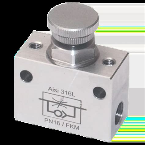 Stainless Steel Bi Directional Flow Control Regulator Valve Pneumatics
