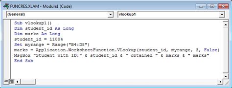 Worksheetfunction Vba How To Use Worksheet Functions Like VLOOKUP In