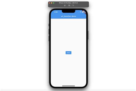[flutter] using url launcher to open phone default browser on ios let